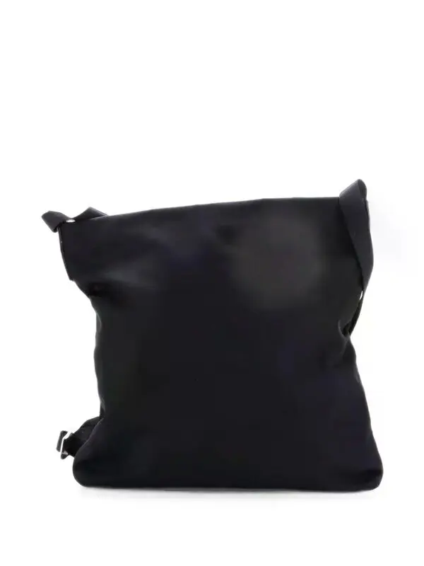 Prada Frankenstein Messenger Bag Printed Tessuto Crossbody Bag