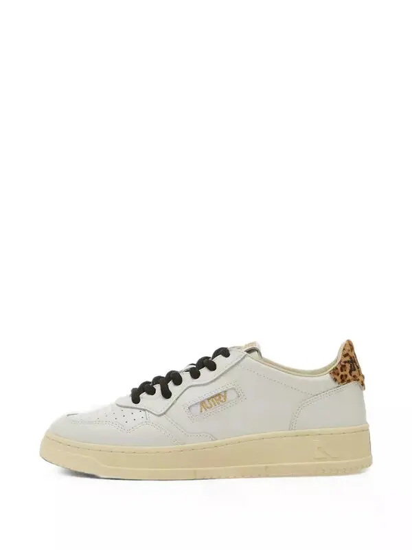 AUTRY Medalist Leopard-print Sneakers - Neutrals