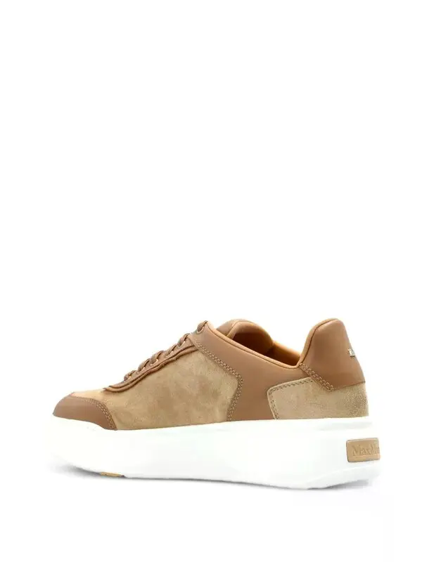 Max Mara Suede Urban Sneakers - Neutrals