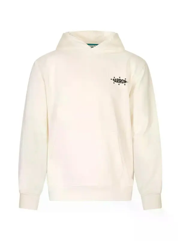 BARROW Graphic-print Hoodie - White
