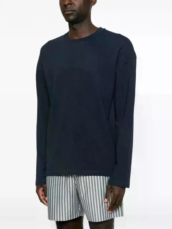 JIL SANDER Logo-embroidered Long-sleeve T-shirt