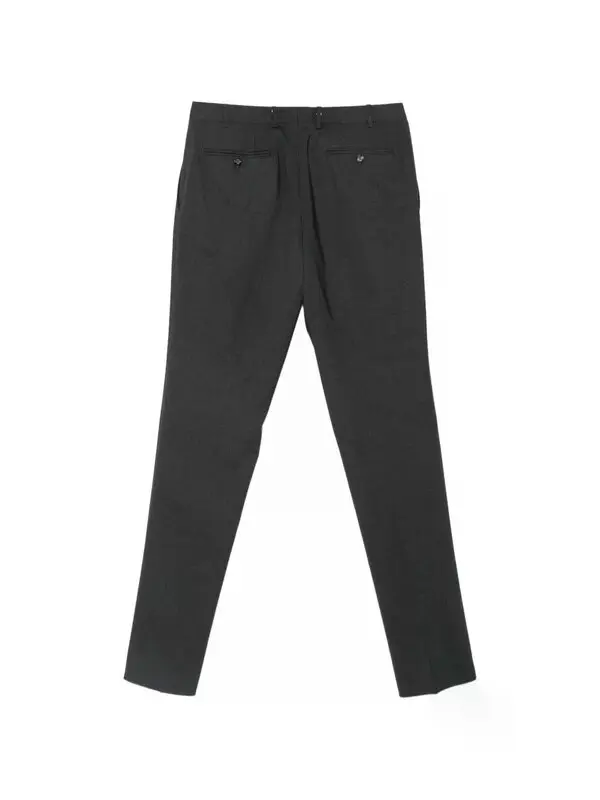 Canali Travel Pressed-crease Tailored Trousers