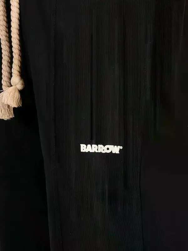 BARROW Logo-print Rope-drawstring Track Pants