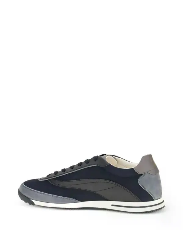Brunello Cucinelli Techno Fabric And Nubuck Sneakers