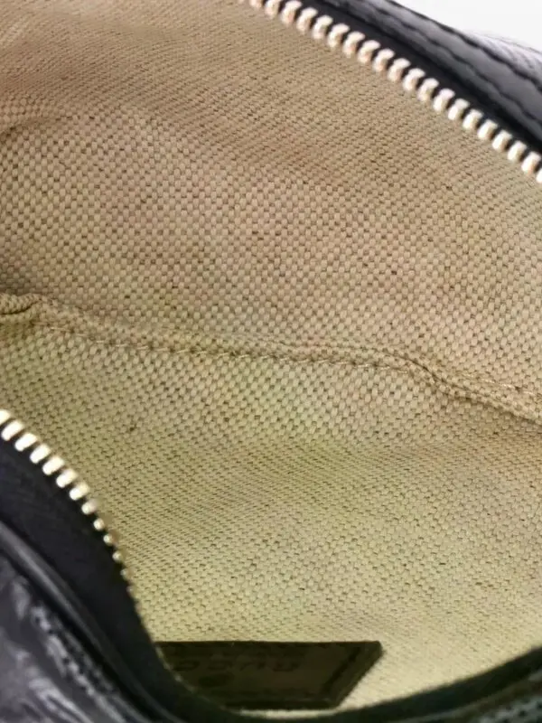 Gucci Gg Embossed Perforated Leather Small Belt Bag