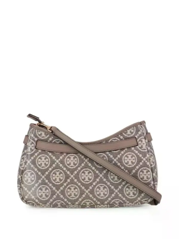 Tory Burch T-monogram Coated Jacquard Romy Zip-top Crossbody Bag