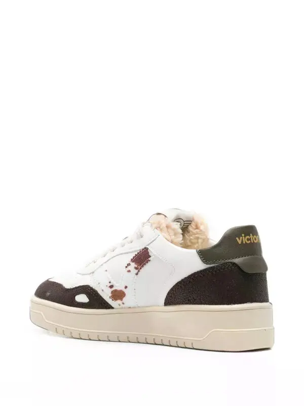 Victoria Beckham Leather Panelled Sneakers