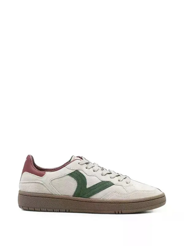 Victoria Beckham Suede Logo-patch Sneakers
