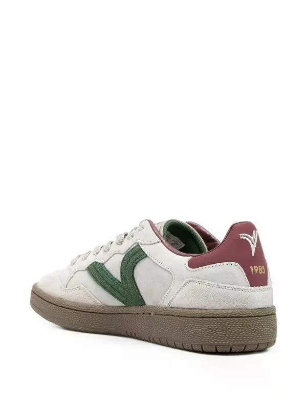 Victoria Beckham Suede Logo-patch Sneakers