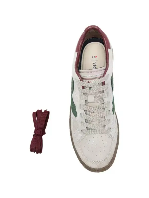 Victoria Beckham Suede Logo-patch Sneakers