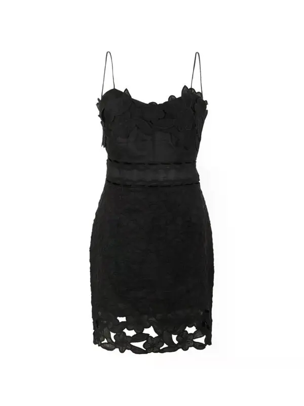 Isabel Marant Étoile Floral Mini Dress - Black
