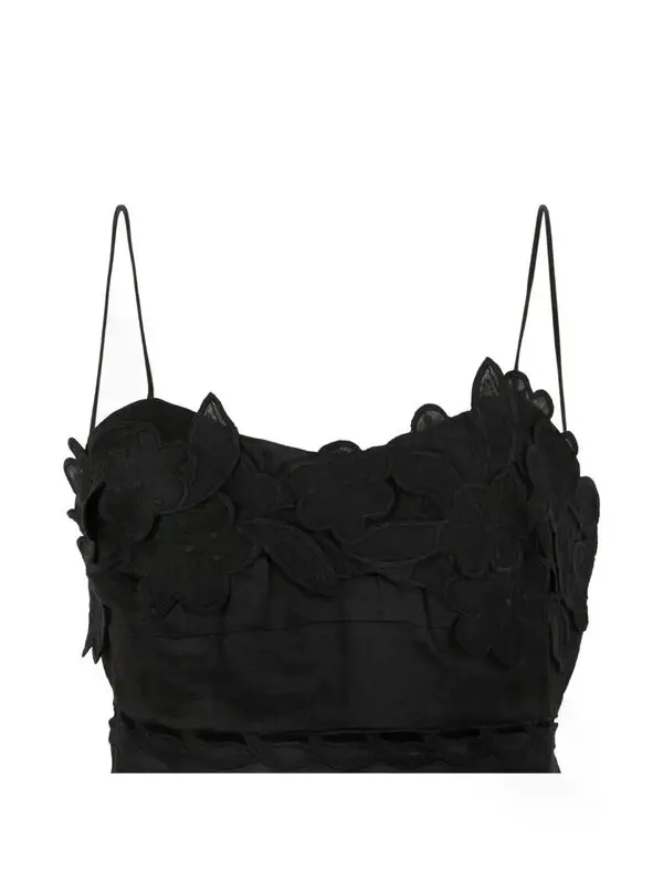 Isabel Marant Étoile Floral Mini Dress - Black