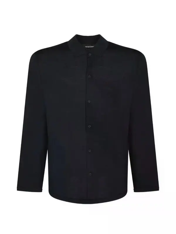 Emporio Armani Logo-embroidered Button-up Shirt