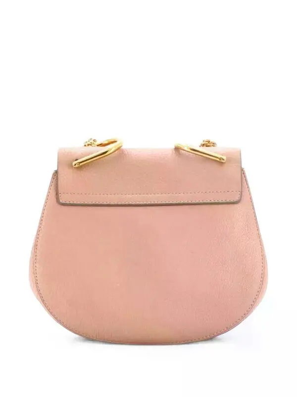 Chloé Drew Leather Small Cross Body Bag - Pink
