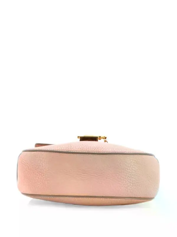 Chloé Drew Leather Small Cross Body Bag - Pink