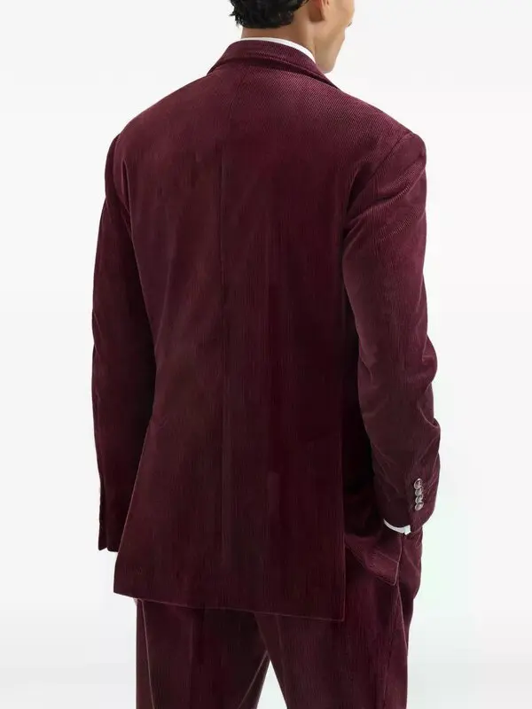 Brunello Cucinelli Comfort Cotton And Cashmere Corduroy Cavallo Tailor Blazer