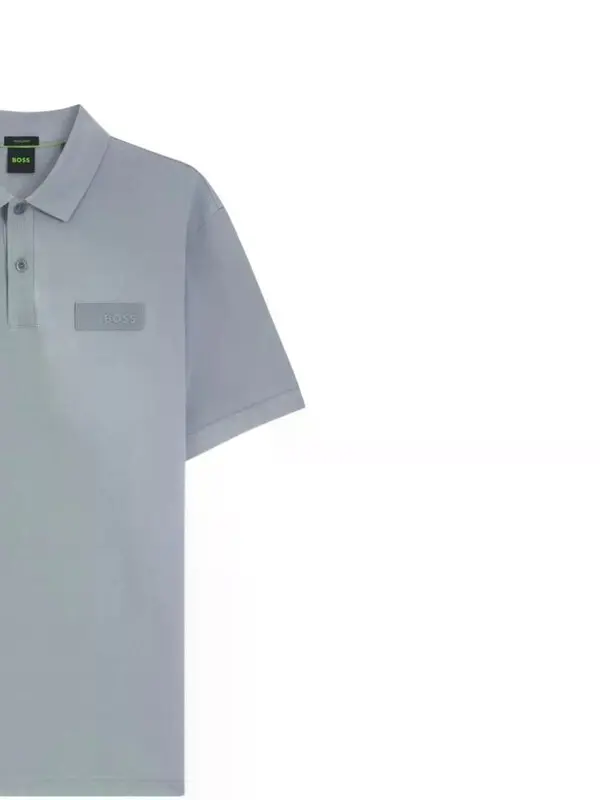 BOSS Logo-patch Polo Shirt