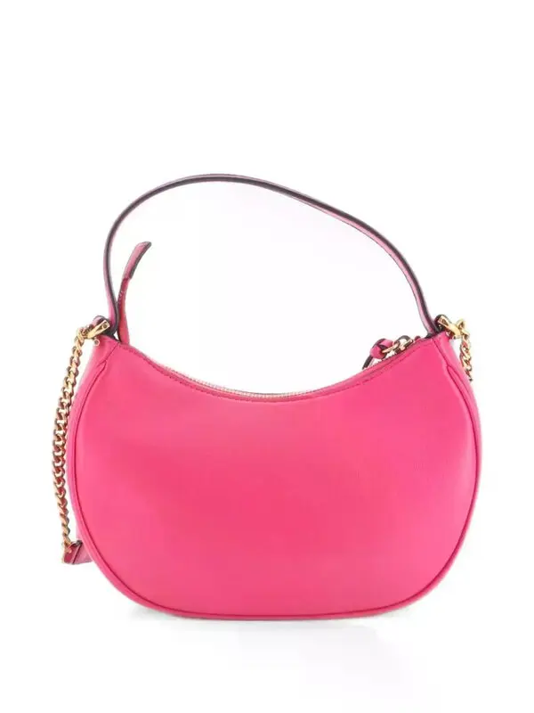 Versace Medusa Half Moon Bag Quilted Leather Shoulder Bag