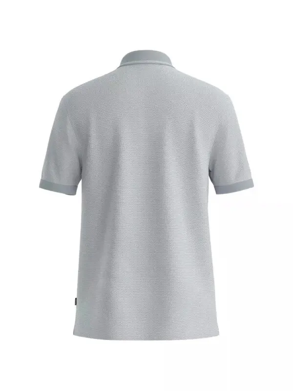 BOSS Zip-fastening Short-sleeve Polo Shirt