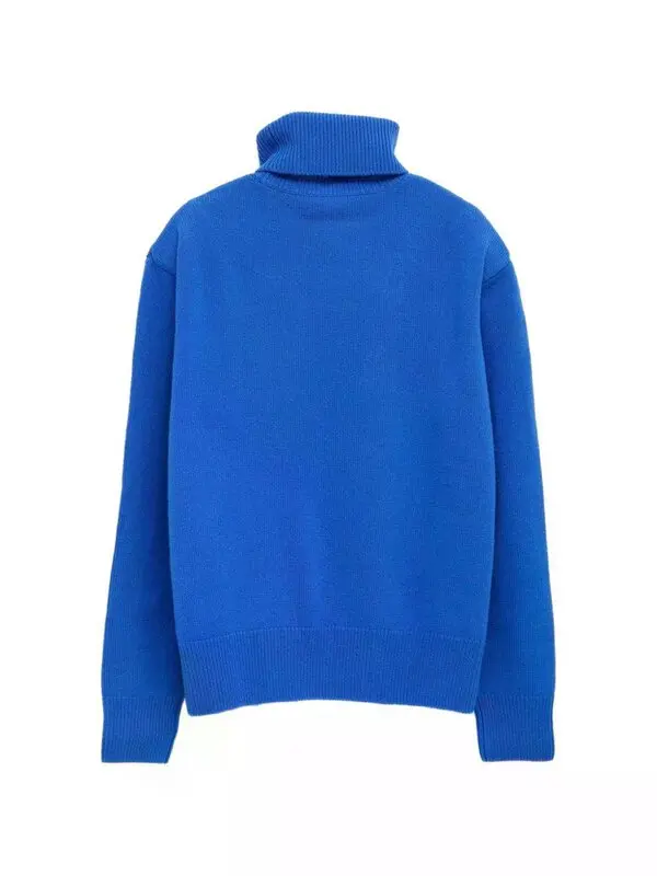 THE FRANKIE SHOP Gala Padded Knit Turtleneck
