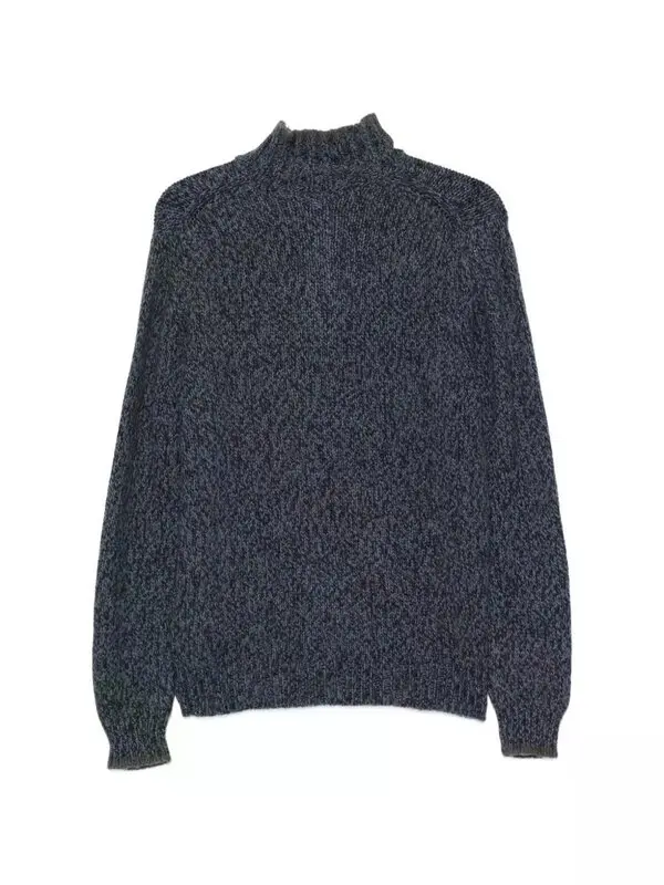 Fedeli Quarter-zip Knit Sweater
