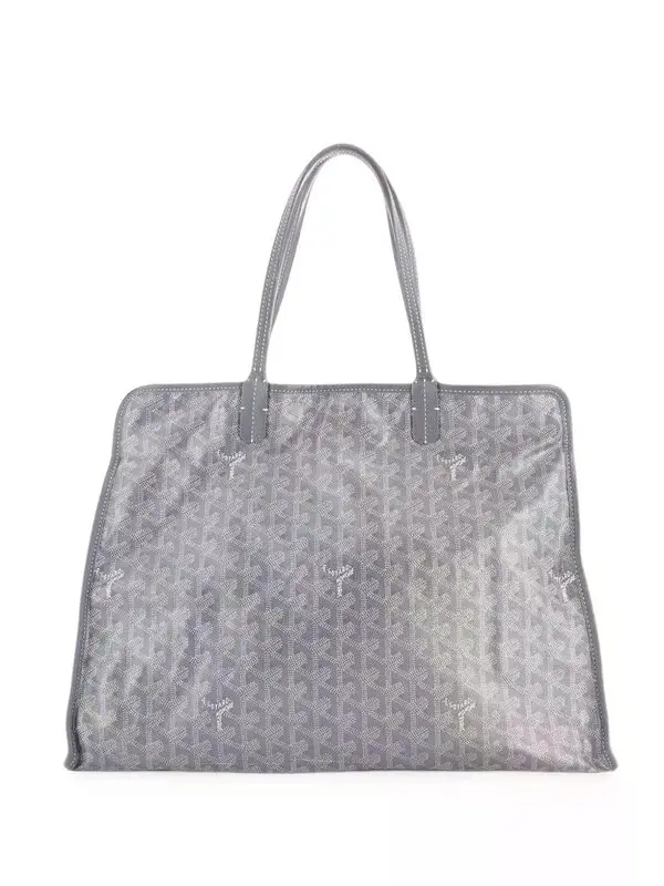 Goyard Hardy Pet Carrier Coated Canvas Pm Shoulder Bag - Grey