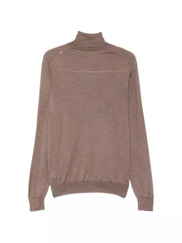 BARBA NAPOLI Roll-neck Knitted Sweater
