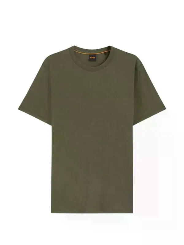 BOSS Cotton-jersey T-shirt With Logo Detail