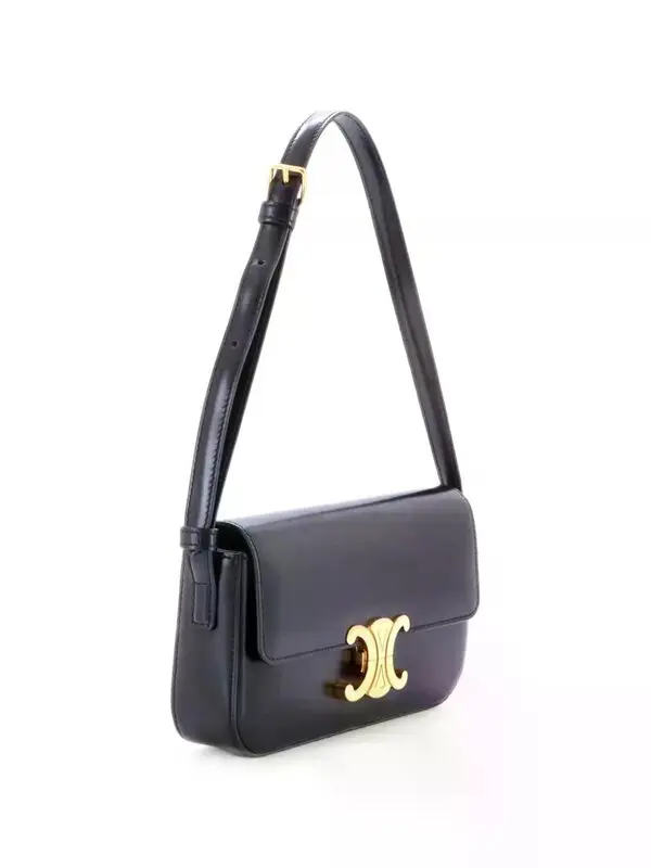 Celine Triomphe East-west Smooth Calfskin Shoulder Bag