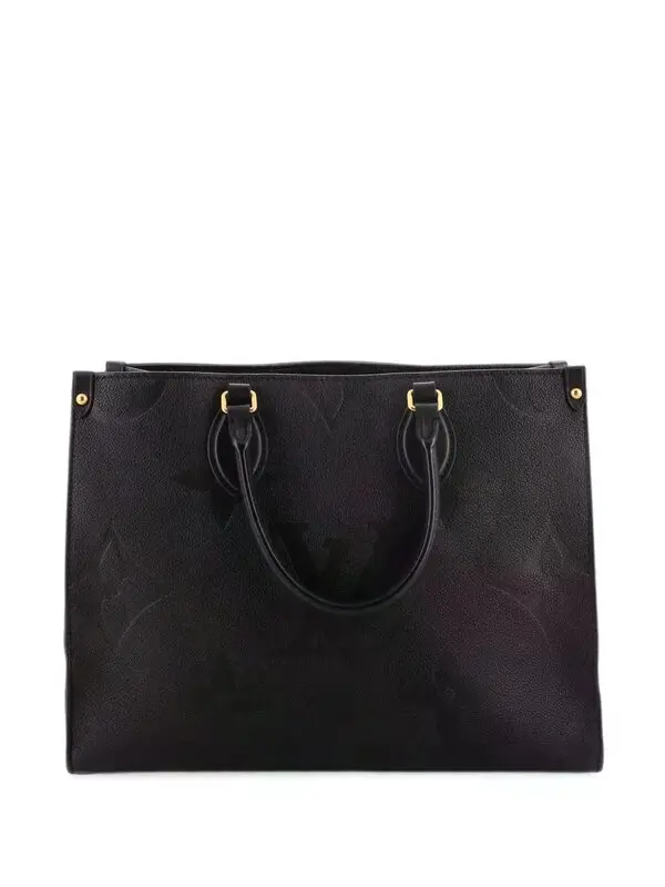 LOUIS VUITTON Onthego Monogram Empreinte Giant Mm Tote Bag - Black