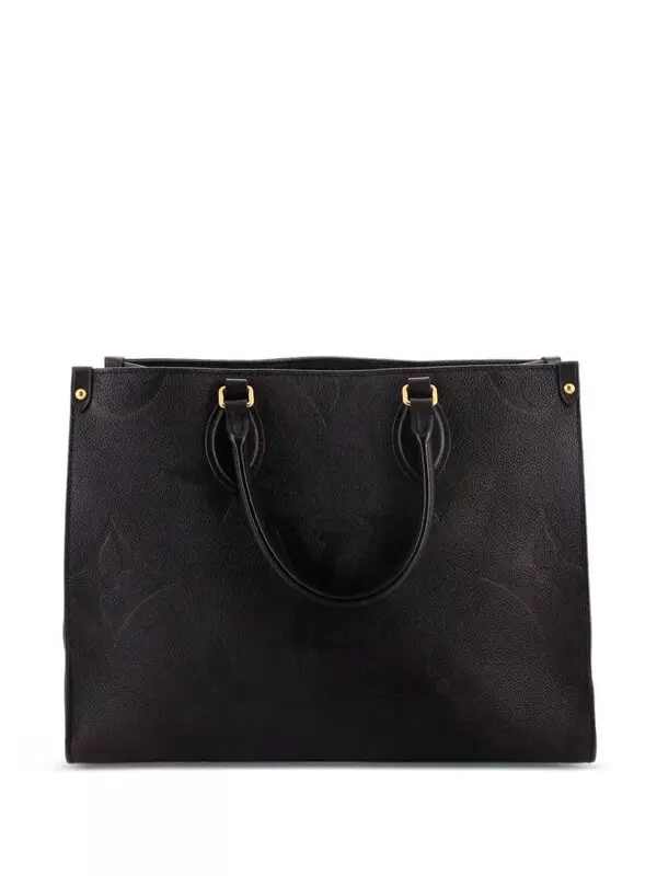 LOUIS VUITTON Onthego Monogram Empreinte Giant Mm Tote Bag - Black