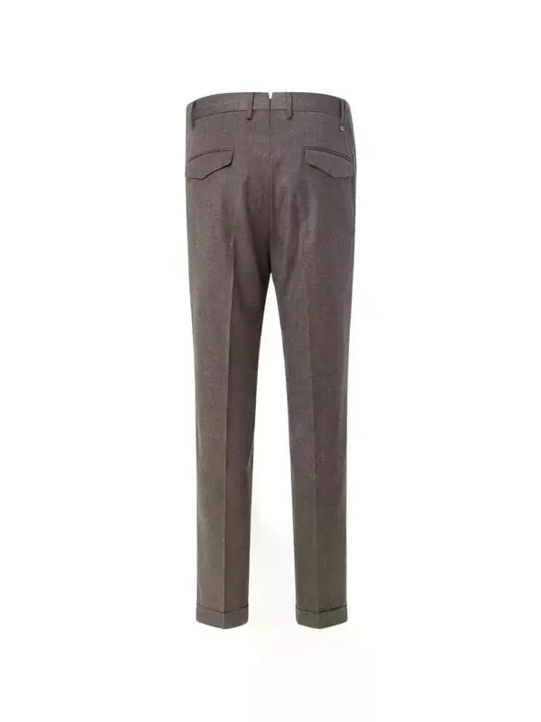 PT TORINO Pressed-crease Trousers