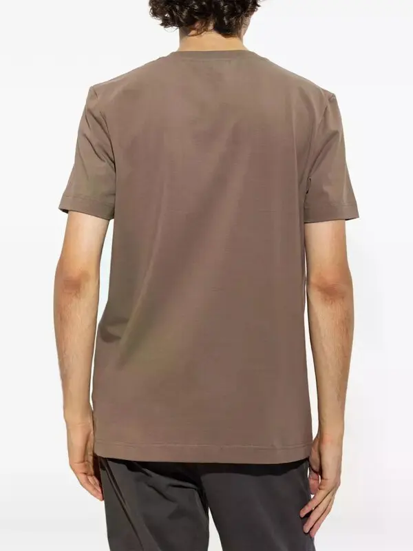 Bogner Ryan Logo-plaque T-shirt - Brown