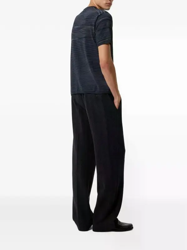 Missoni Space-dye Mercerized Cotton Crewneck T-shirt