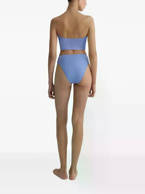 Bondi Born Stella Strapless Bikini Top - Blue