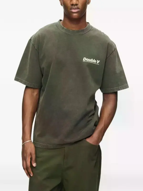 Wood Wood Wwliam Logo-print T-shirt