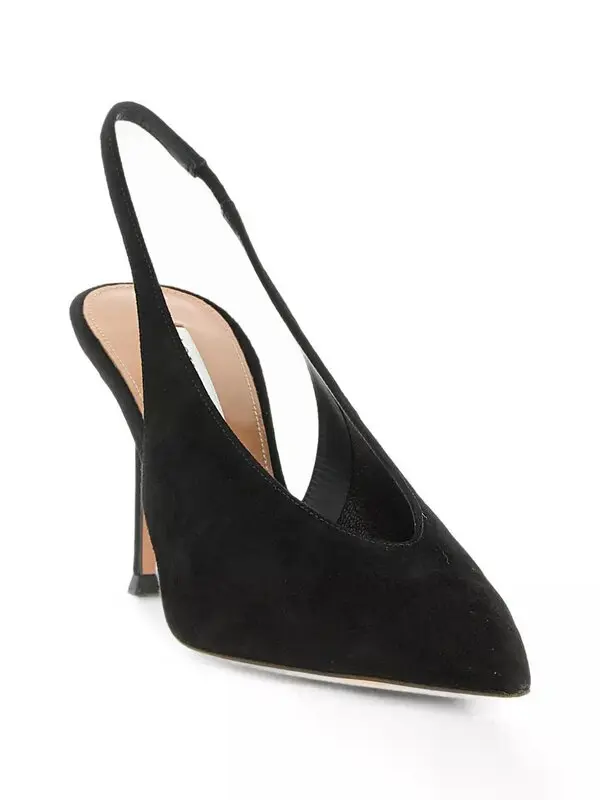 AQUAZZURA Voltaire Slingback Pumps - Black