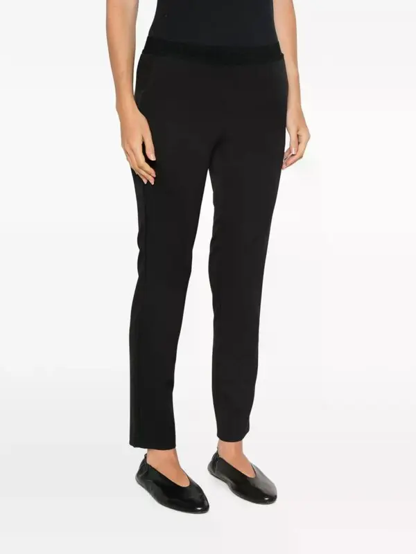 ERMANNO FIRENZE Logo-waistband Trousers