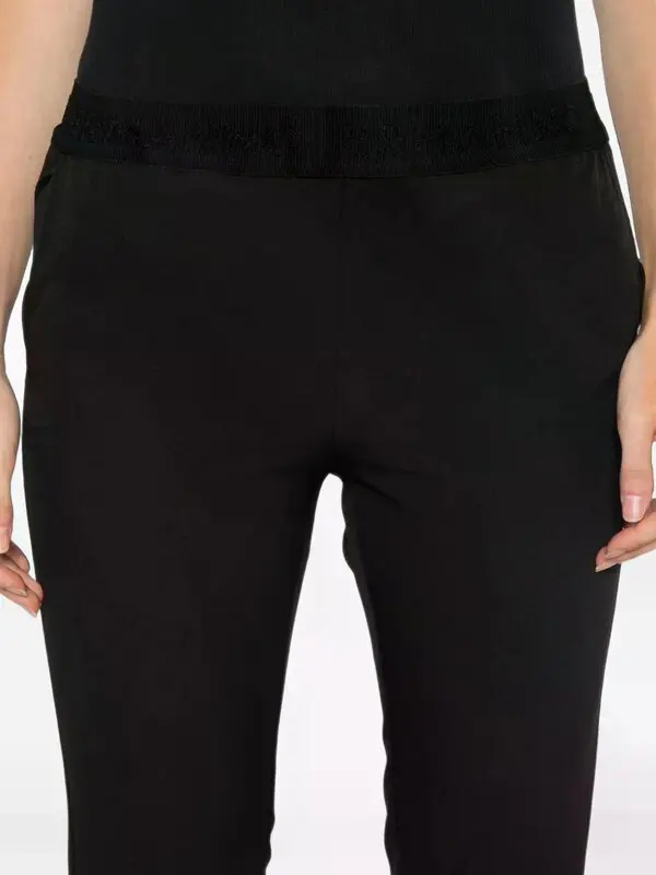 ERMANNO FIRENZE Logo-waistband Trousers