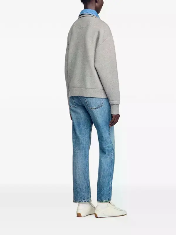 Sandro Zip-up Sweatshirt