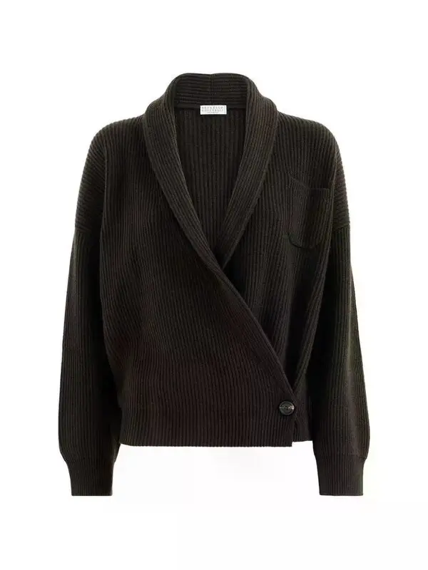 Brunello Cucinelli Cashmere Cardigan - Brown