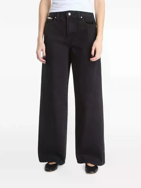 Calvin Klein Wide Leg Jeans - Black