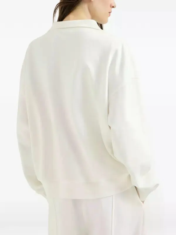 Brunello Cucinelli Logo-patch Buttoned Polo Shirt