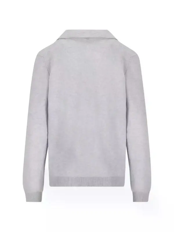 Loro Piana Sergio Cashmere Polo Shirt - Grey