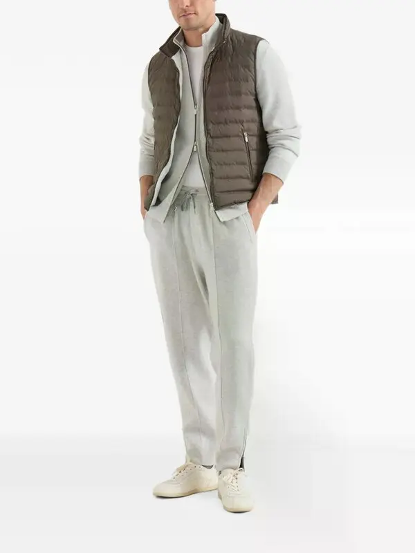 Brunello Cucinelli Quilted Gilet - Brown