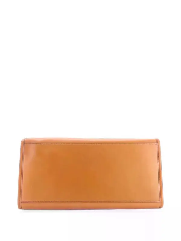 Fendi Sunshine Shopper Leather Large Tote Bag