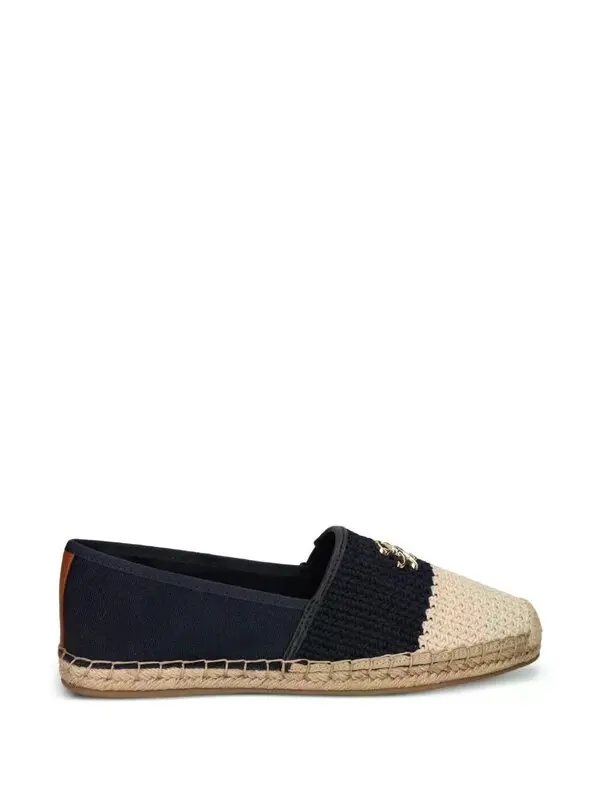 Tommy Hilfiger Crochet-knit Slip-on Espadrilles - Blue