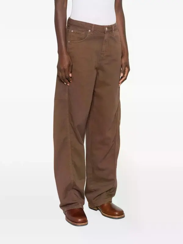 ERMANNO FIRENZE Panelled Wide-leg Jeans
