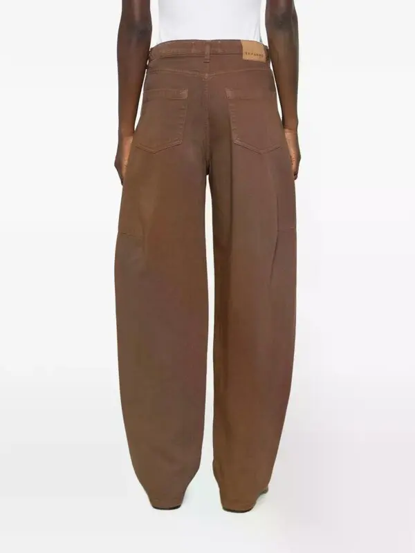 ERMANNO FIRENZE Panelled Wide-leg Jeans
