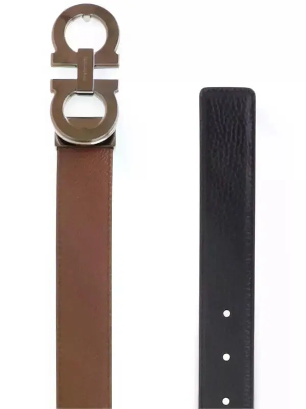 FERRAGAMO Belt Box With Gancini Switch Buckle
